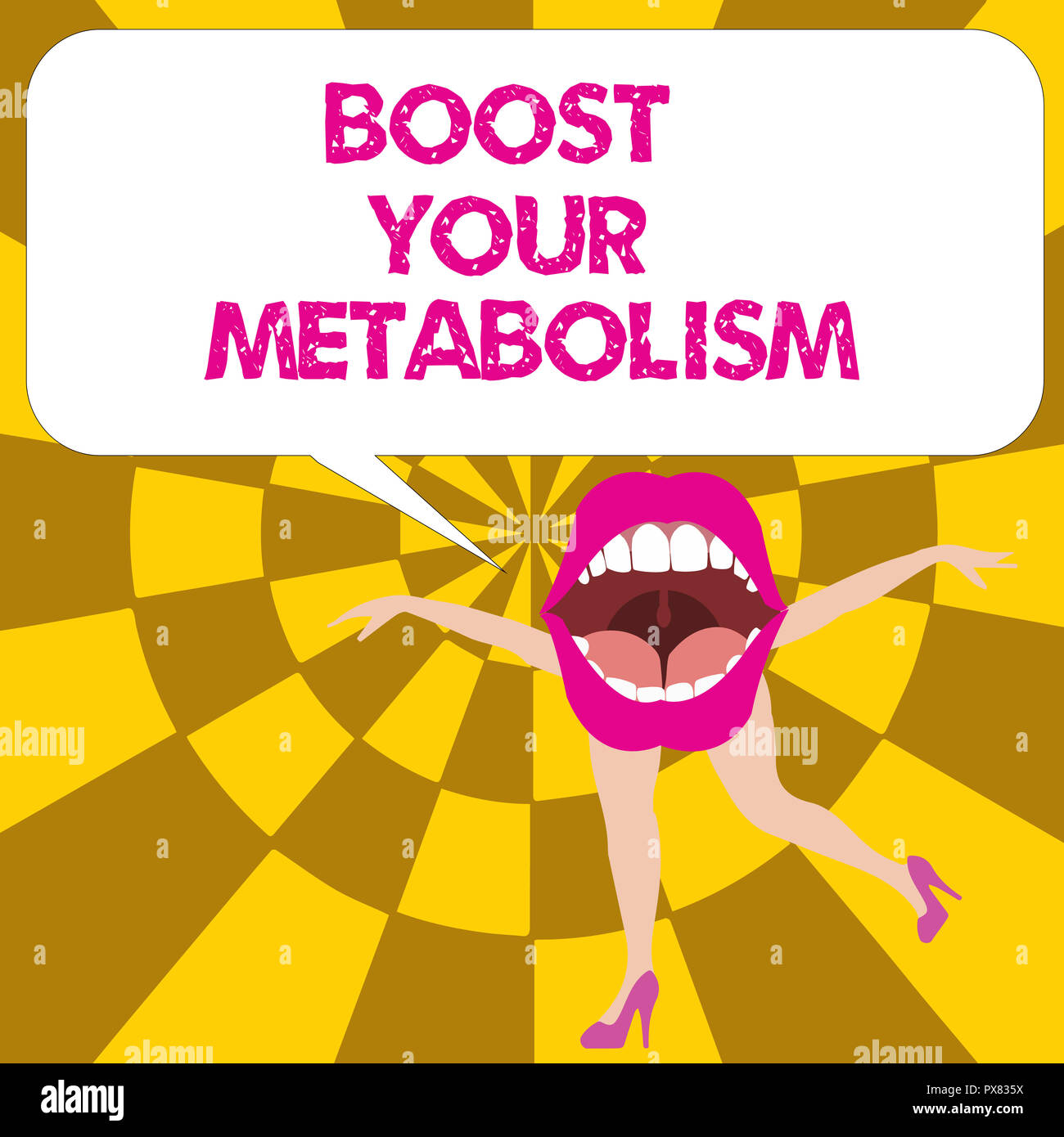 Conceptual hand writing showing Boost Your Metabolism. Business photo ...