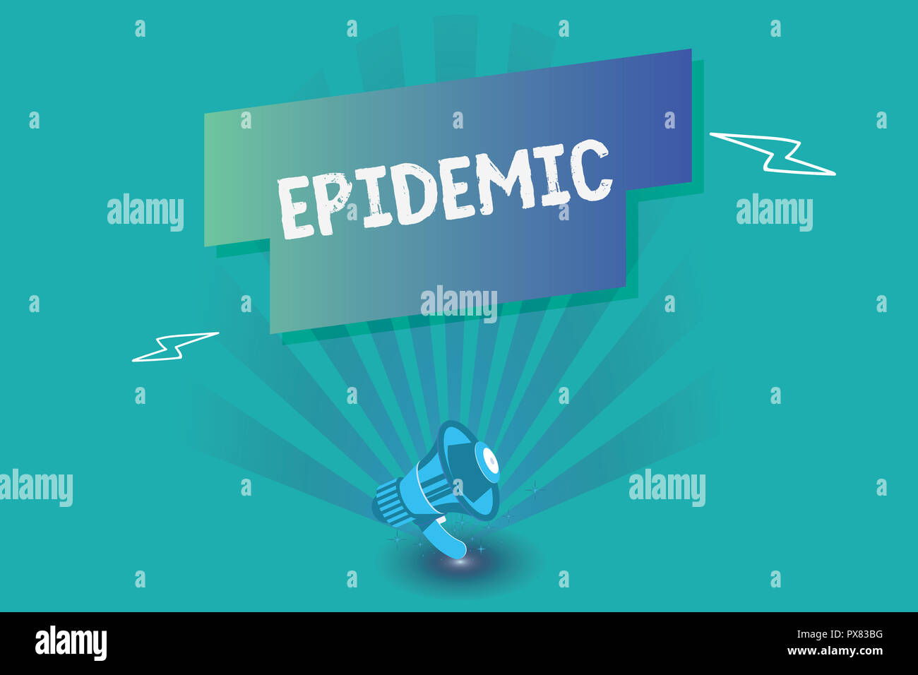 Writing note showing Epidemic. Business photo showcasing Widespread ...