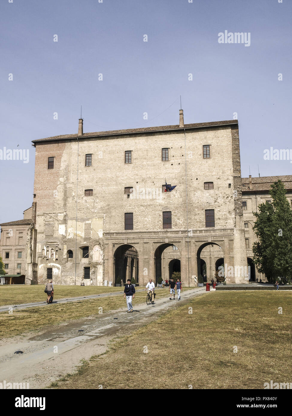 Parma, Piazza della Pace, Palazzo della Pilotta of family Farnese ...