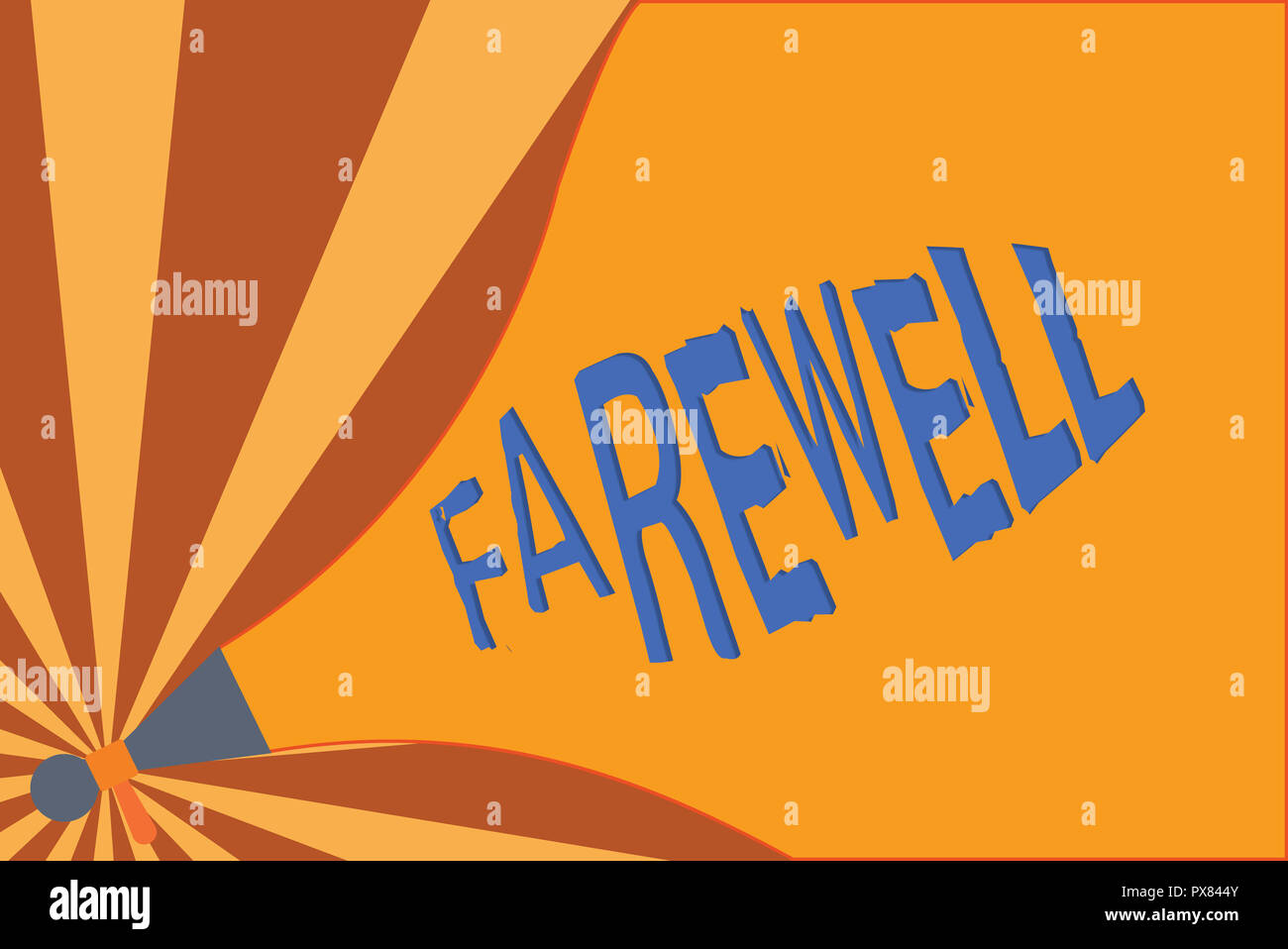 Handwriting text writing Farewell. Concept meaning used to express good ...