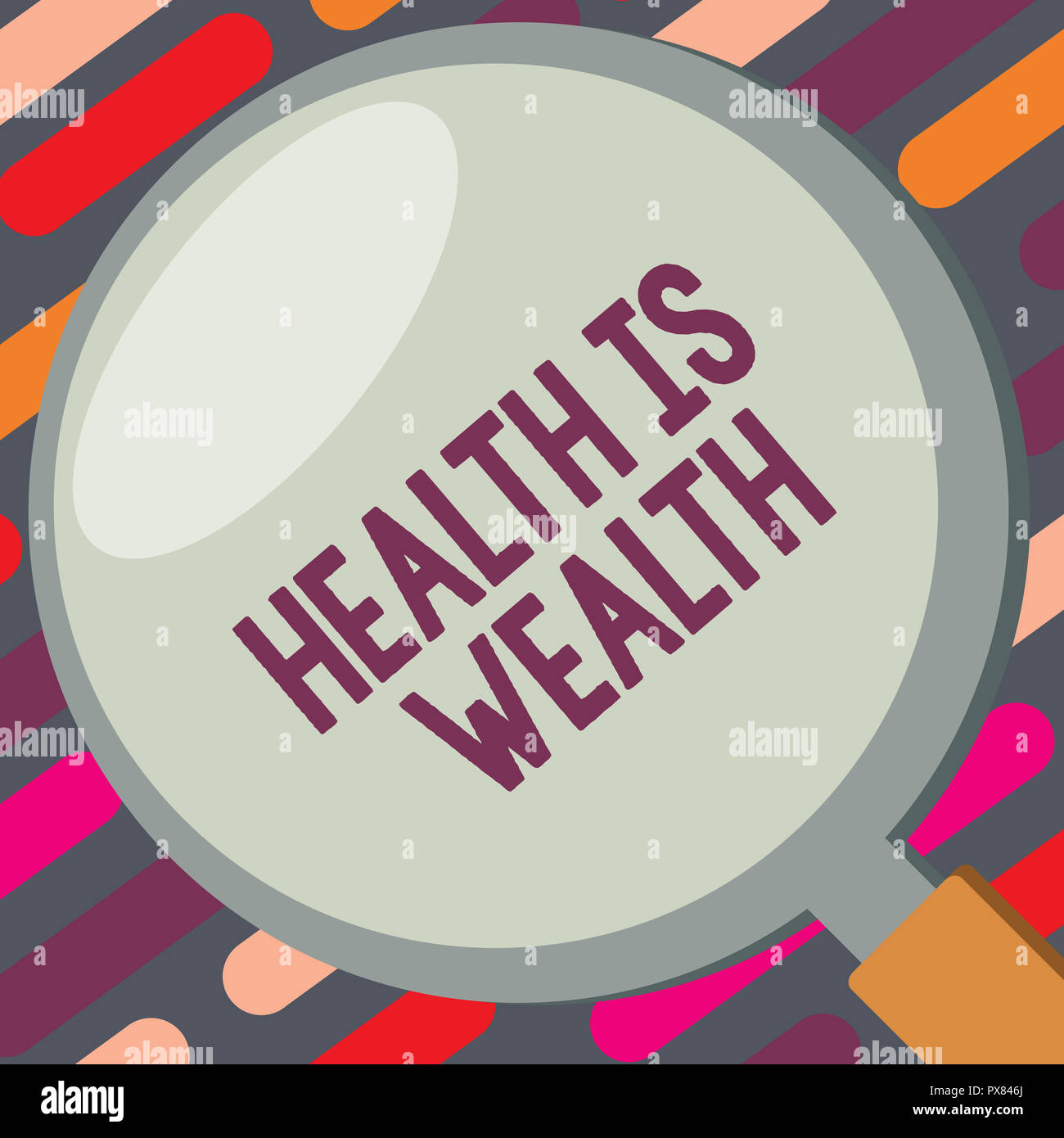 Text sign showing Health Is Wealth. Conceptual photo Being healthy is ...