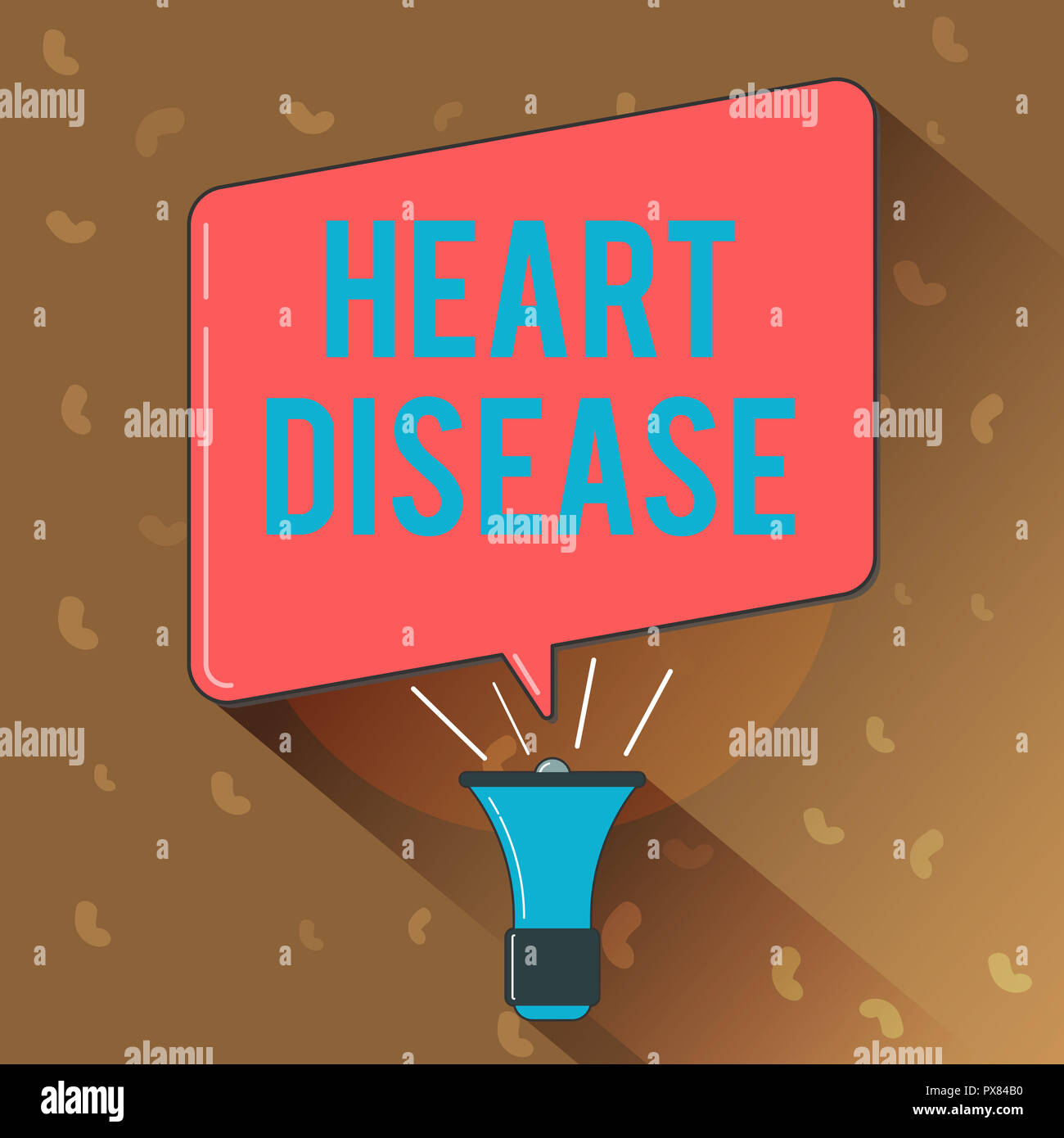 Conceptual hand writing showing Heart Disease. Business photo text ...
