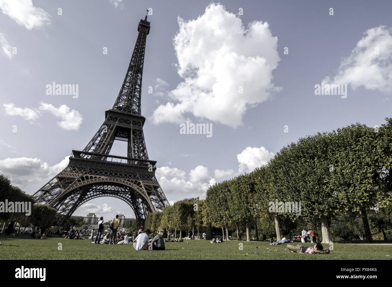 Paris, Eiffel Tower, Tour Eiffel, France Stock Photo - Alamy