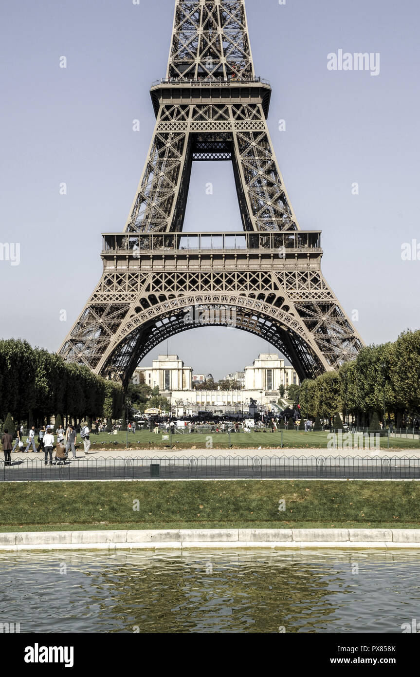 Paris, Eiffel Tower, Tour Eiffel, France Stock Photo - Alamy