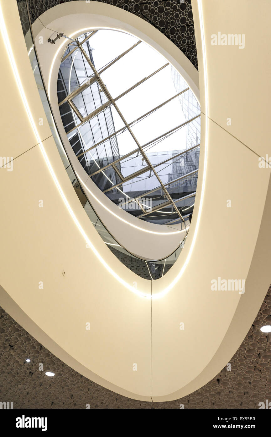 Shopping center and station wien mitte the mall hi-res stock ...