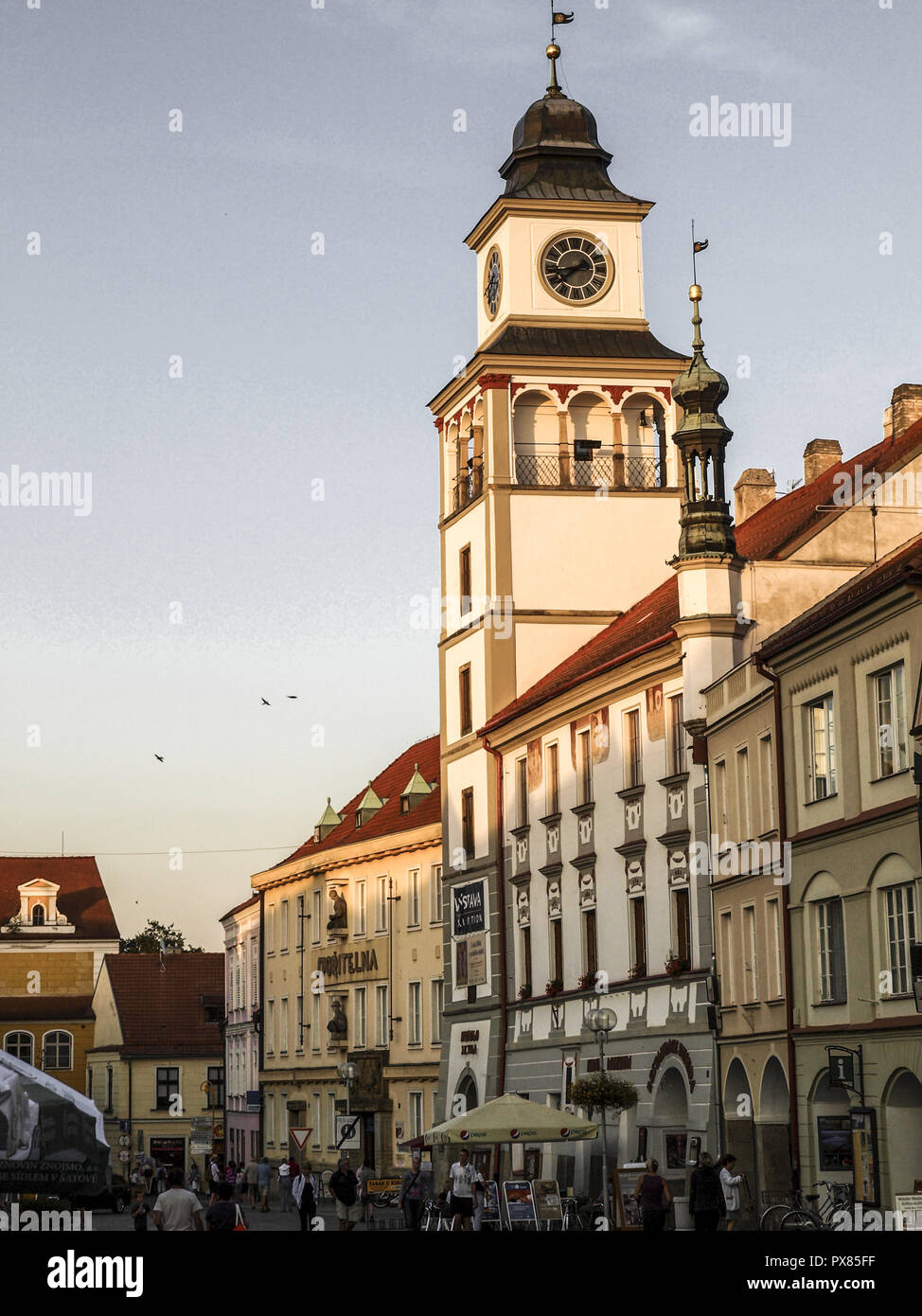 City view, Czech Republic, Southern Bohemia, Trebon Stock Photo - Alamy