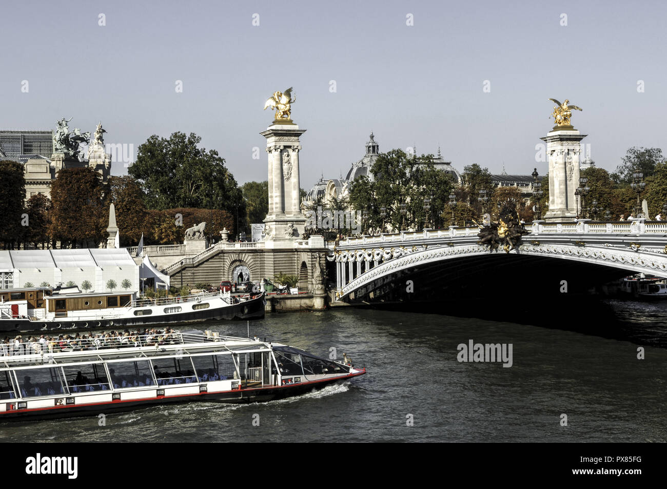 Paris, Pont Alexandre III, France Stock Photo - Alamy