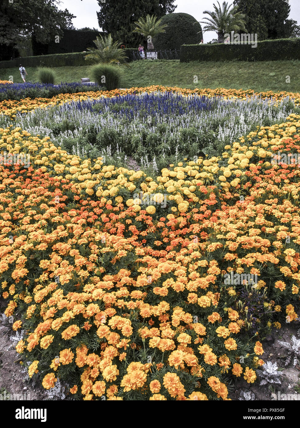 Landscape garden, World Heritage Site, Lednice, Czech Republic ...