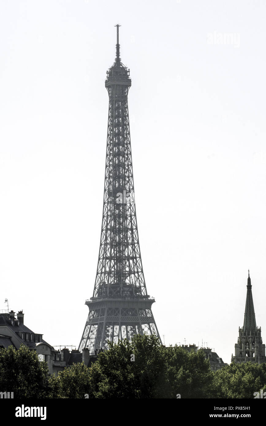 Paris, Eiffel Tower, Tour Eiffel, France Stock Photo - Alamy