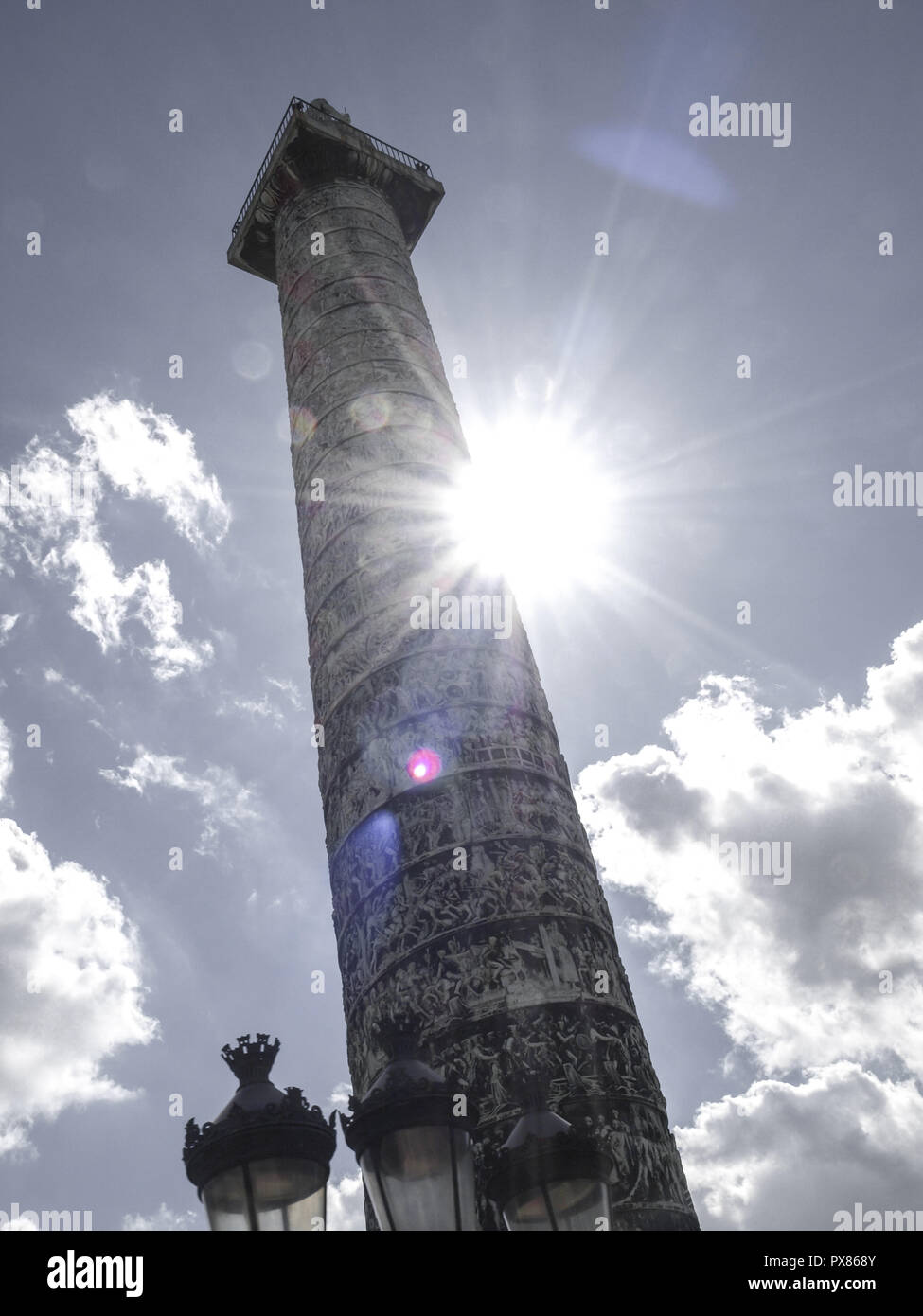Paris, Colonne Vendome, France Stock Photo - Alamy