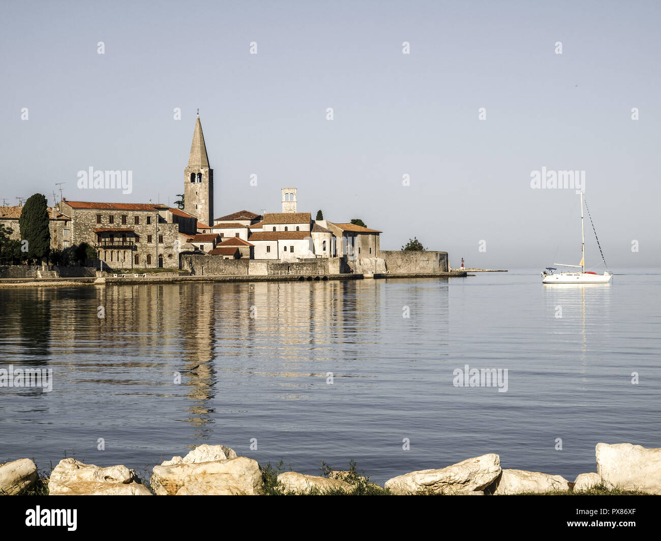 Porec, Euphrasius Basilika, Croatia, Istria Stock Photo - Alamy