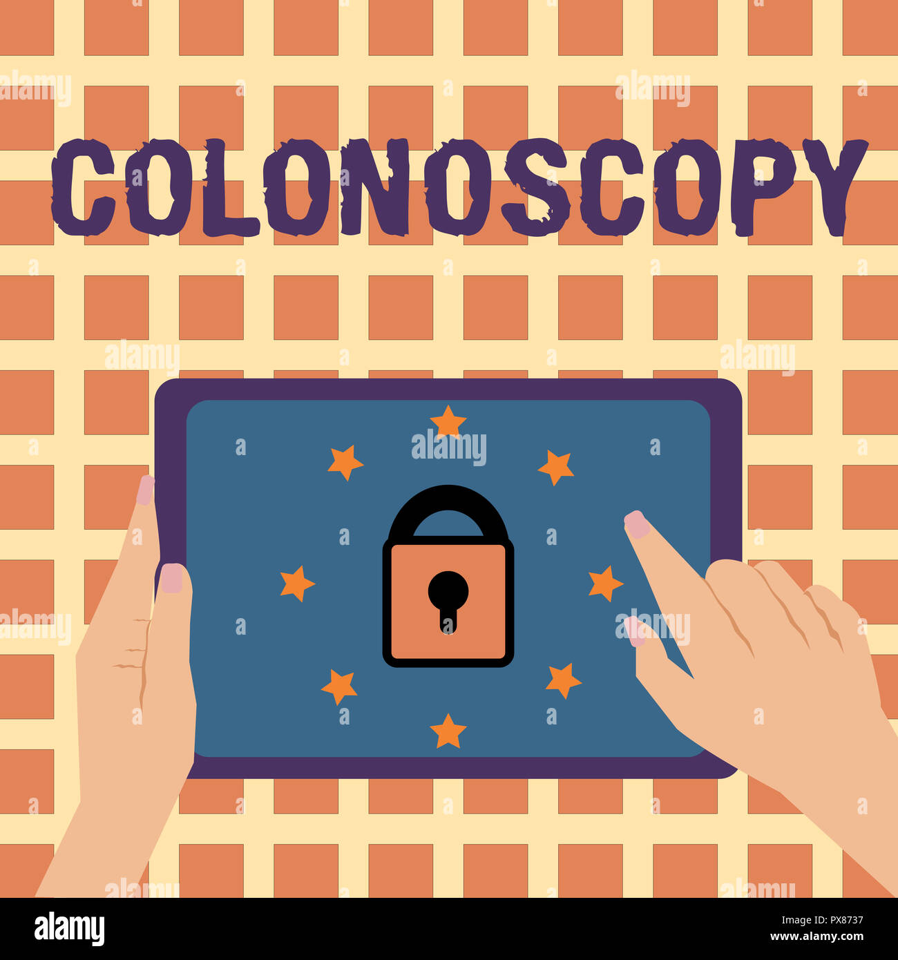 Writing note showing Colonoscopy. Business photo showcasing Endoscopic ...