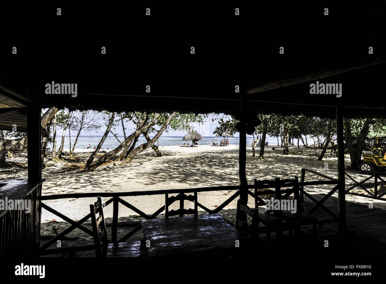 Cuba, Guantanamo, Baracoa, Playa Maguana Stock Photo - Alamy