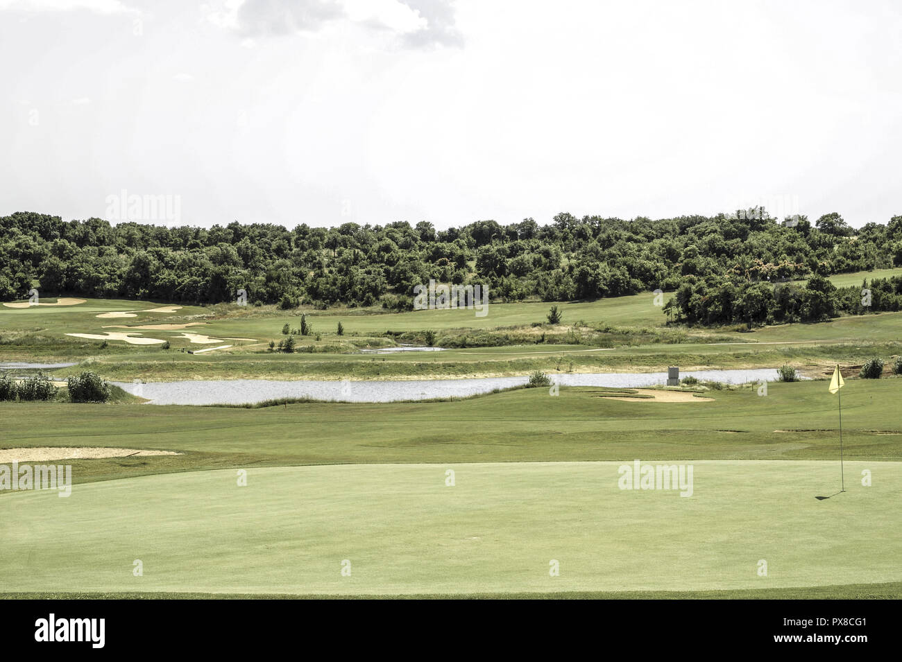 Istria, Croatia, Katoro, golf course, Umag Stock Photo - Alamy