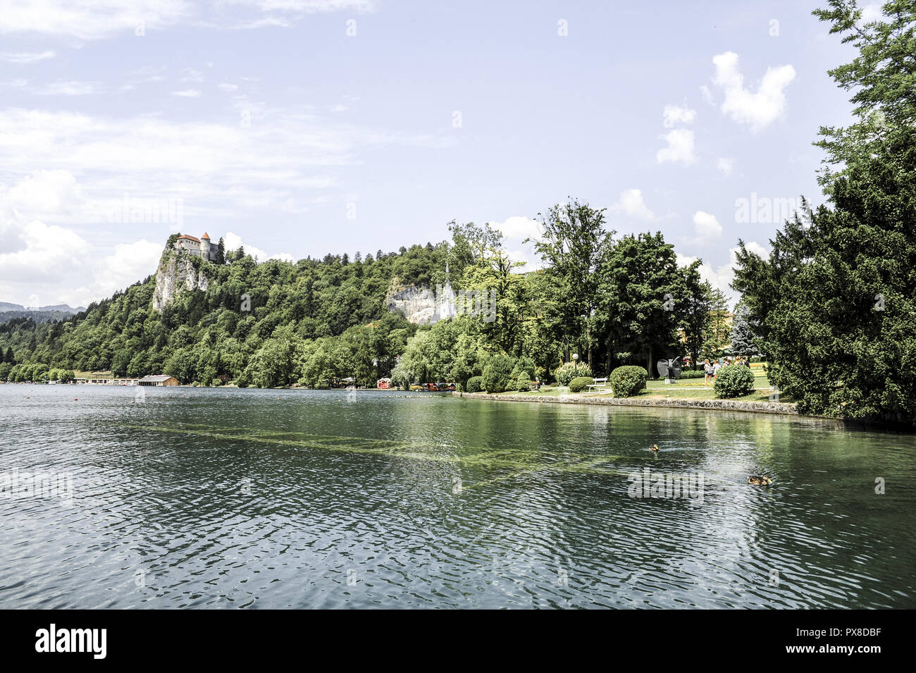 Triglav, Bled, lake, Slovenia, Northern Slovenia Stock Photo - Alamy