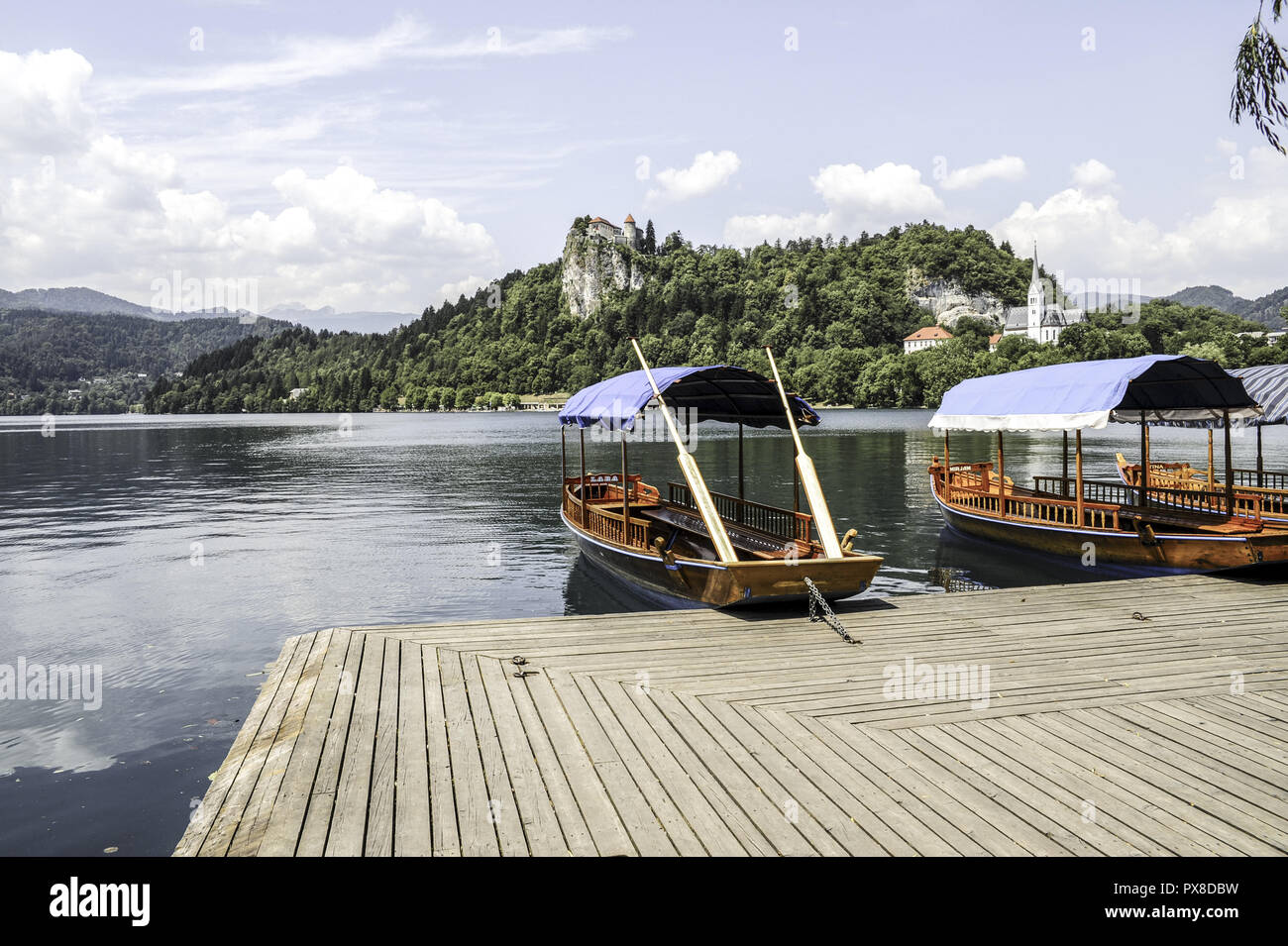 Triglav, Bled, lake, Slovenia, Northern Slovenia Stock Photo - Alamy