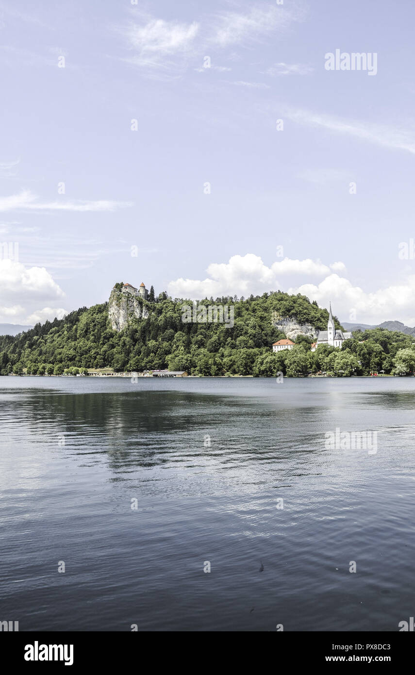 Triglav, Bled, lake, Slovenia, Northern Slovenia Stock Photo - Alamy