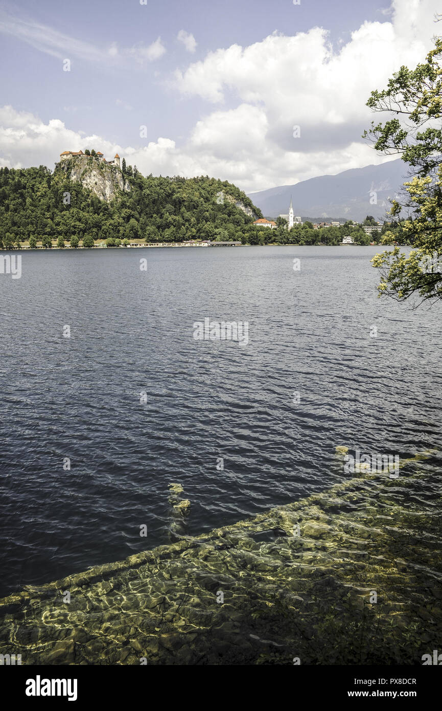 Triglav, Bled, lake, Slovenia, Northern Slovenia Stock Photo - Alamy