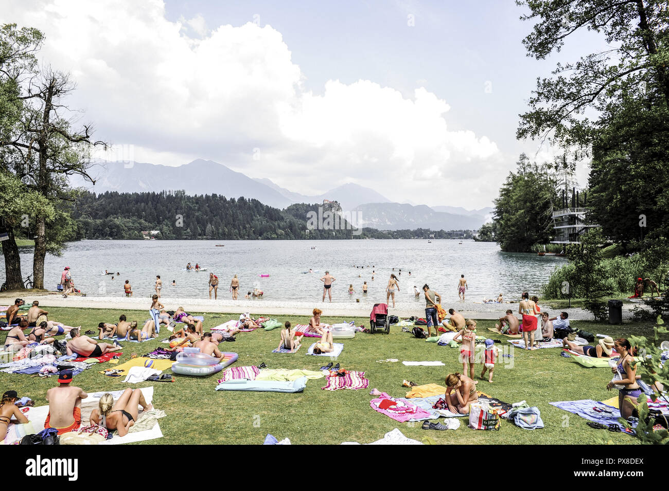 Triglav, Bled, lake, Slovenia, Northern Slovenia Stock Photo - Alamy