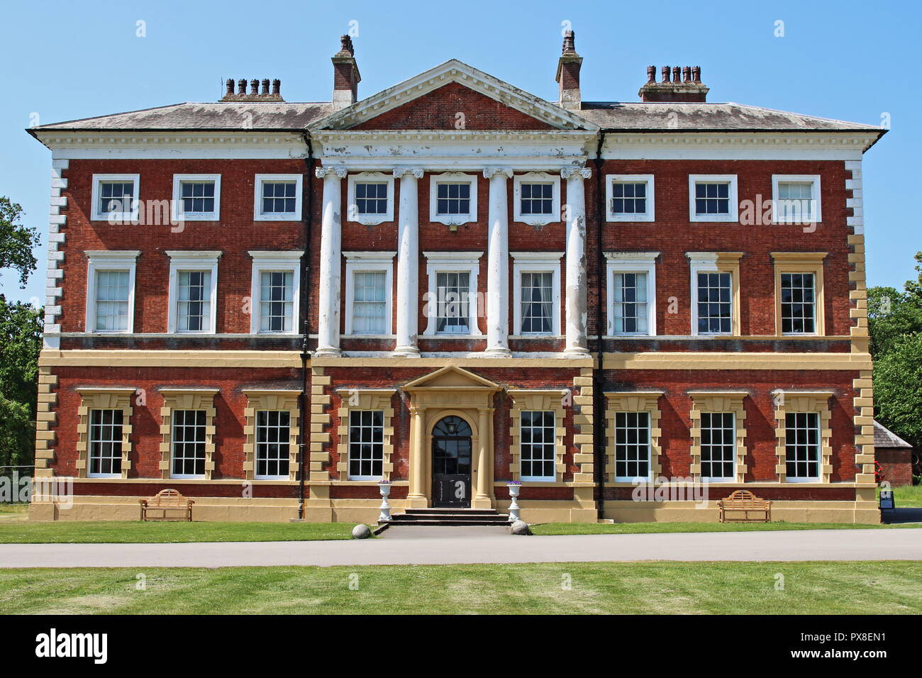 Lytham Hall, Lytham, Lancashire, United Kingdom Stock Photo - Alamy