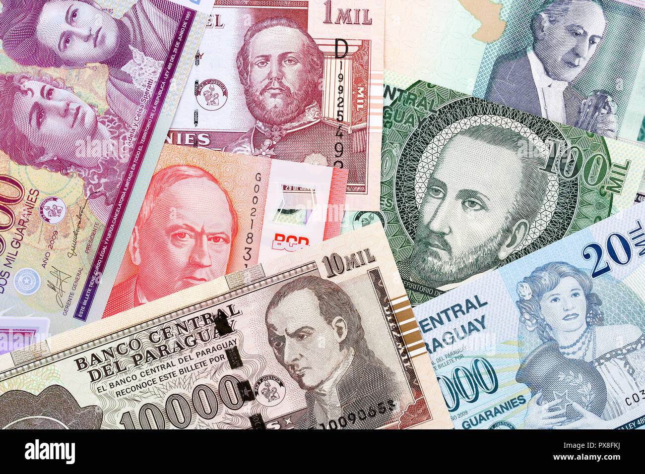 Paraguay money hi-res stock photography and images - Alamy
