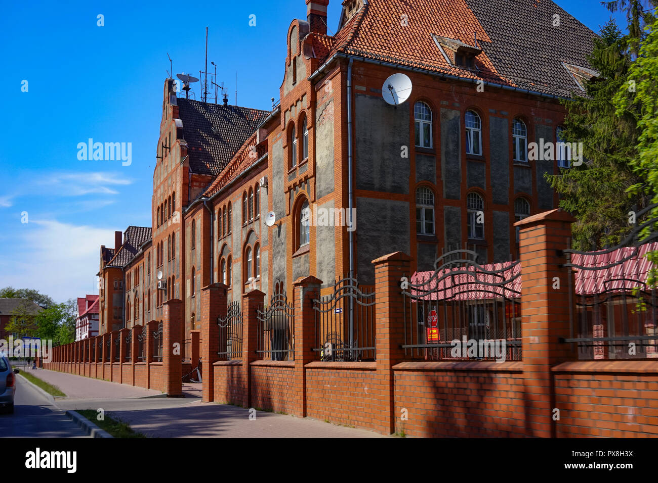 Baltiysk, Russia - may 12, 2016: Urban landscape with a view of the ...