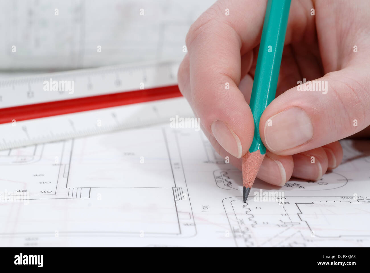 Plan architecture hi-res stock photography and images - Alamy