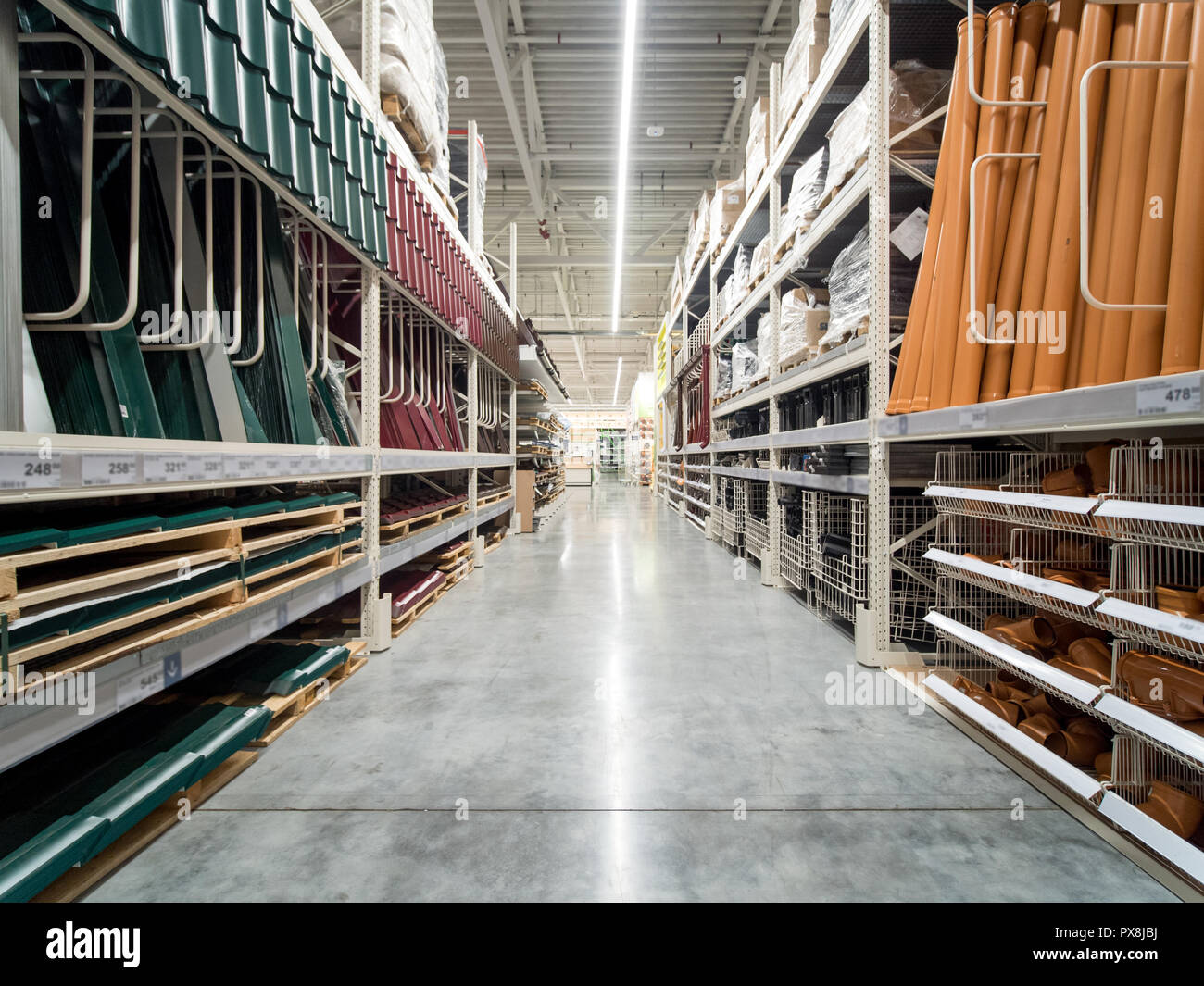 Construction materials warehouse hi-res stock photography and images ...