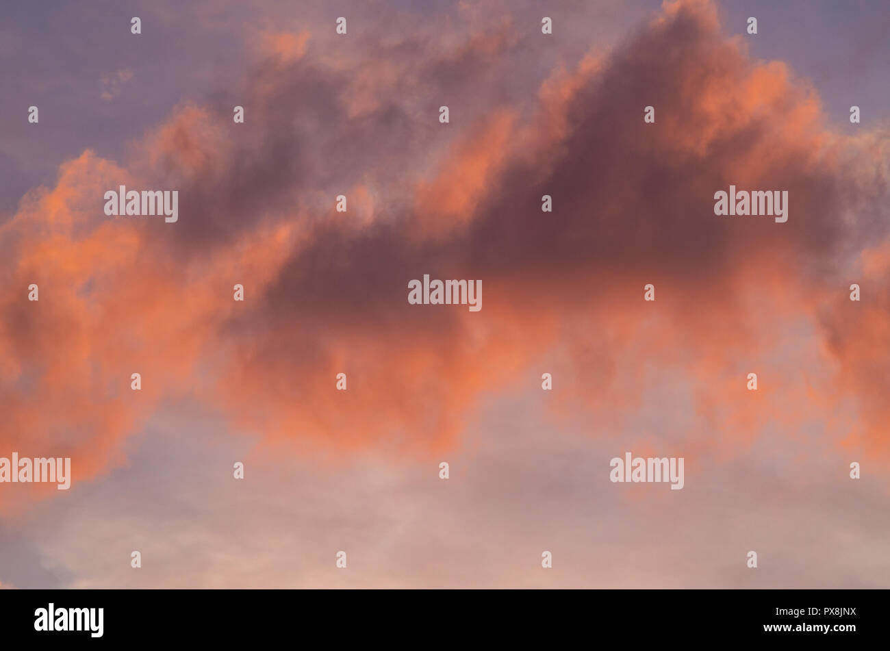 Sky sunset dusk pink blue hi-res stock photography and images - Alamy