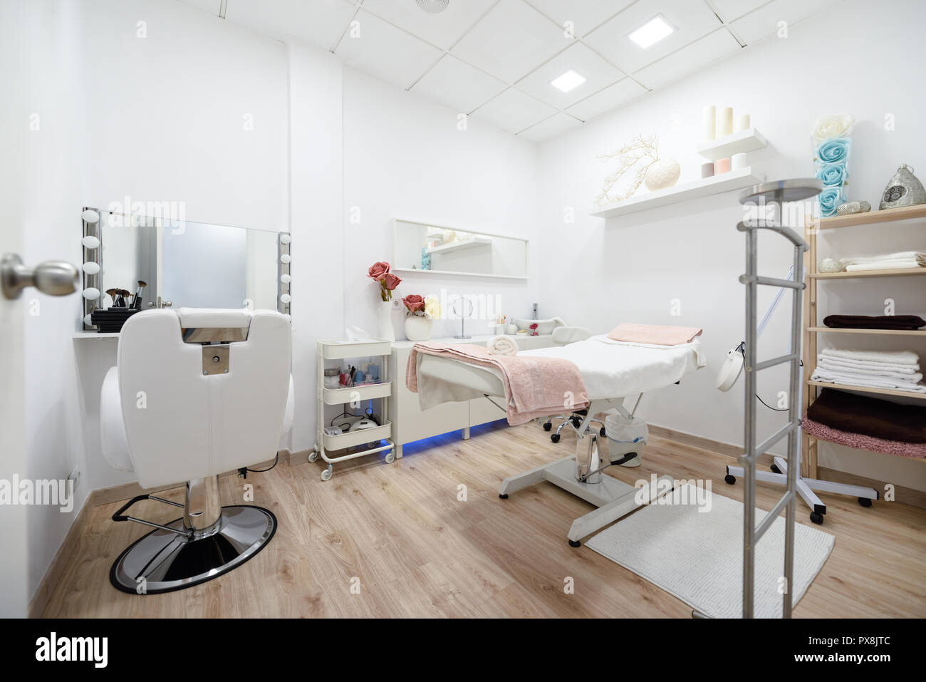 Place for relaxation in modern wellness center. Beauty and Aesthetic ...