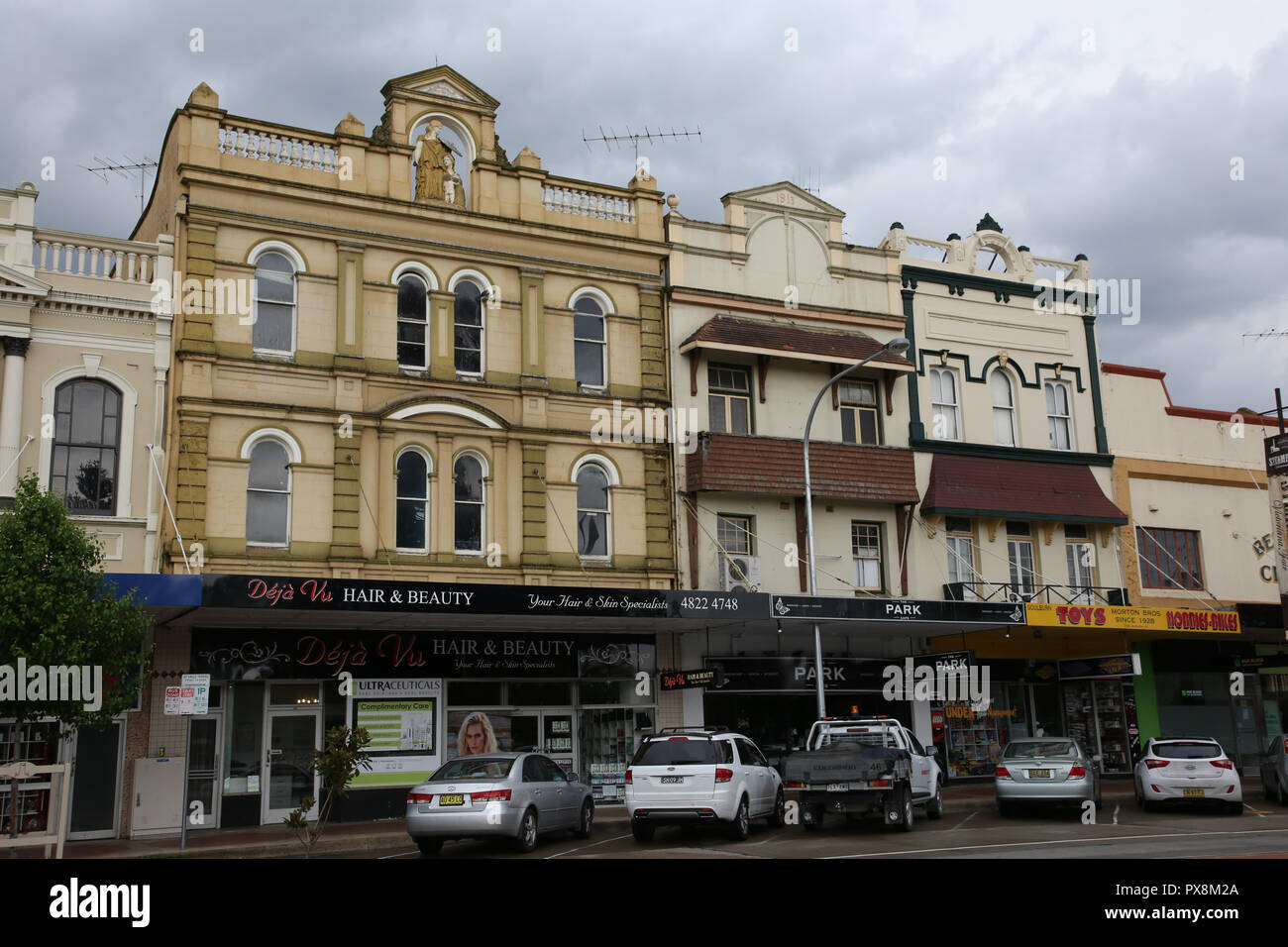 Buildings on Auburn Street, Goulburn, NSW Stock Photo - Alamy