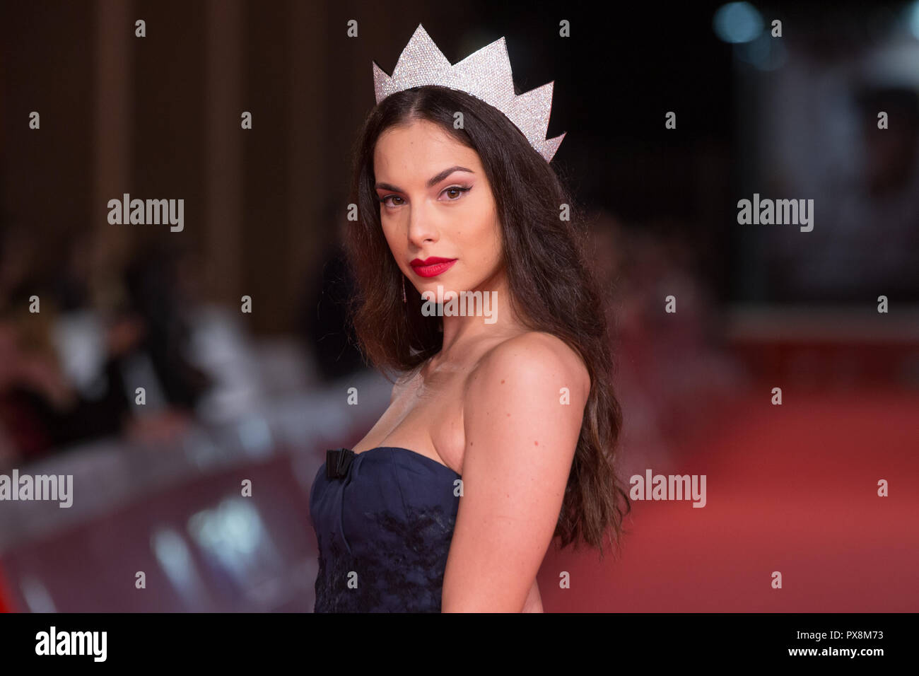 Red Carpet with Carlotta Maggiorana, the Italian model and actress ...