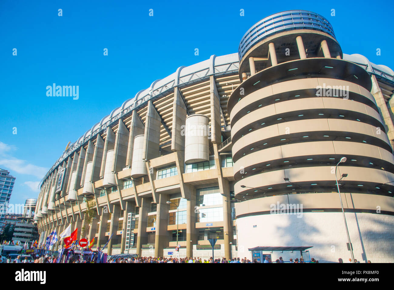 Estadio santiago bernabeu building hi-res stock photography and images ...