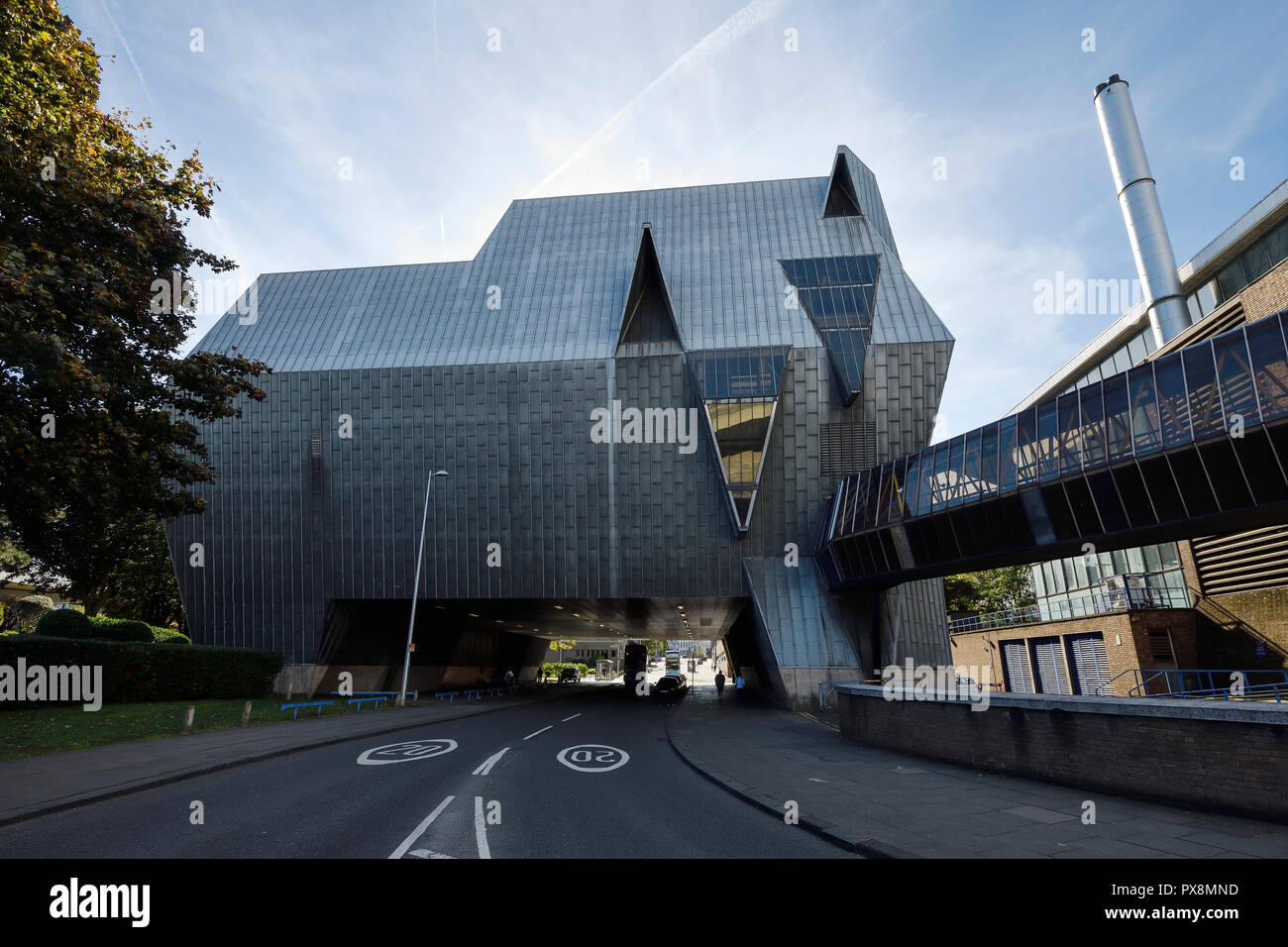 The iconic elephant building sports centre annexe over Cox Street in ...