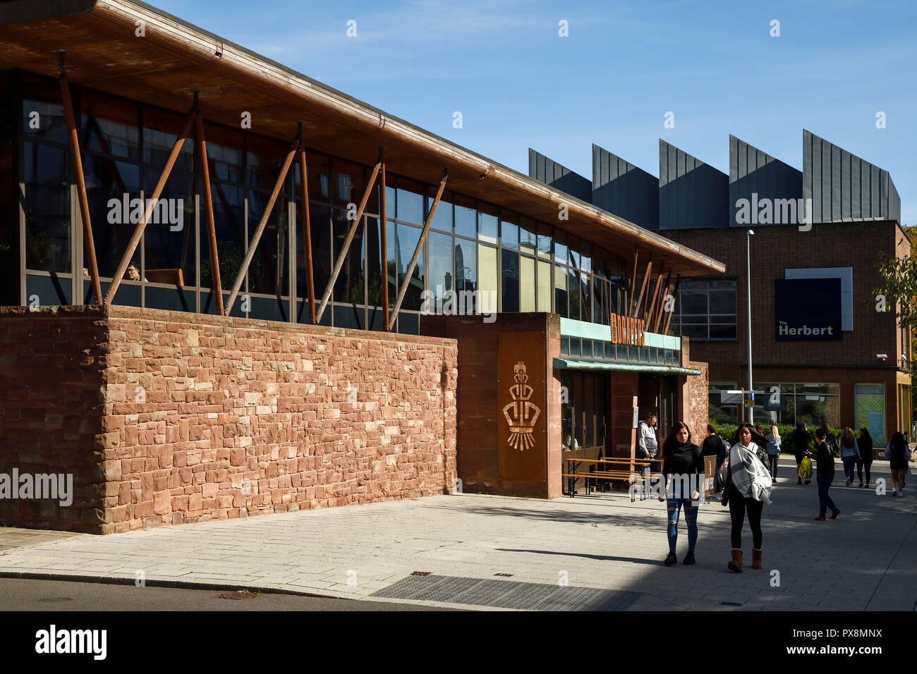 The exterior of Drapers Bar and Kitchen on Earl Street in Coventry city ...