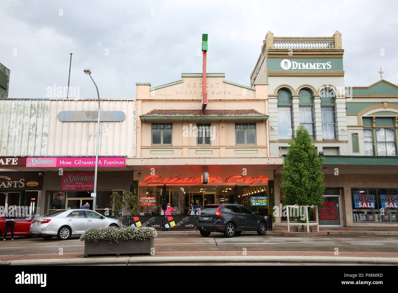 Buildings on Auburn Street, Goulburn, NSW Stock Photo - Alamy