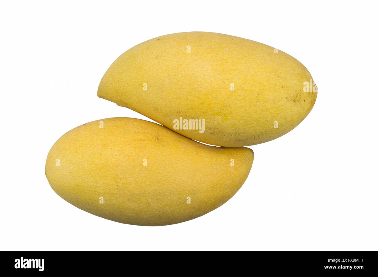 Nam Doc Mai, Mango isolated on white background Stock Photo - Alamy