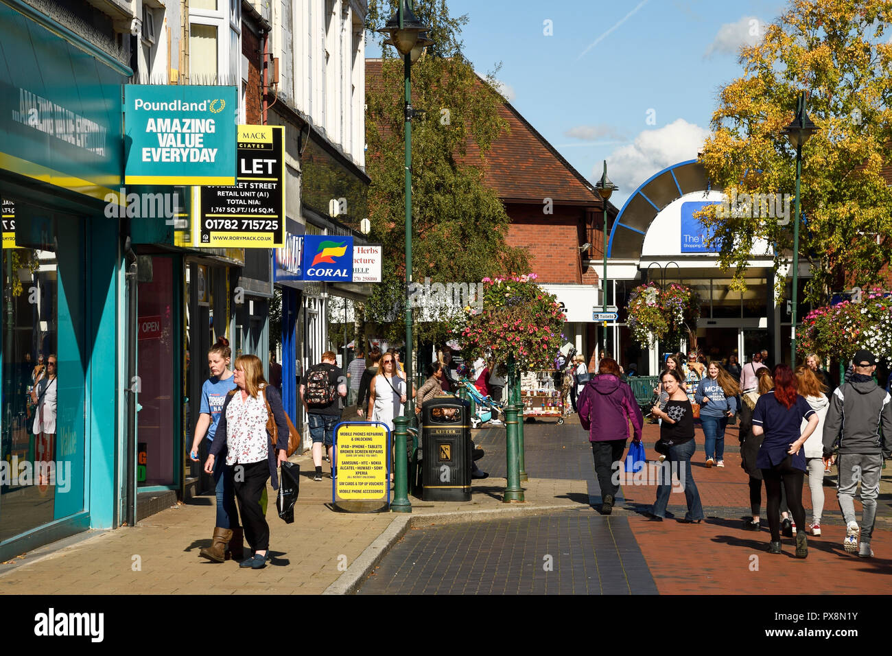 Crewe shopping centre hi-res stock photography and images - Alamy