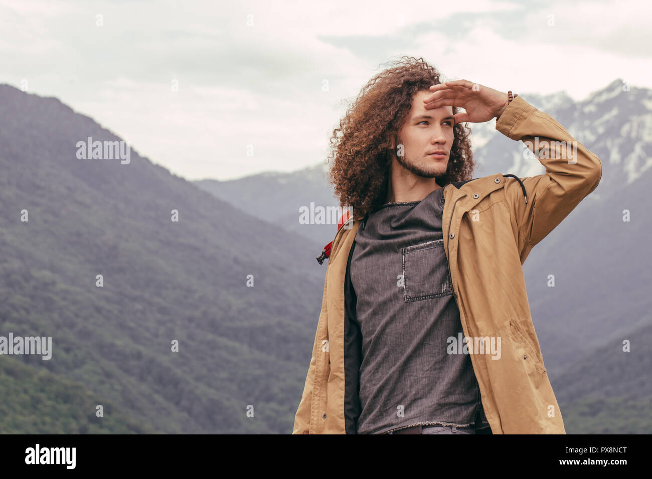 Look ahead landscape hi-res stock photography and images - Alamy