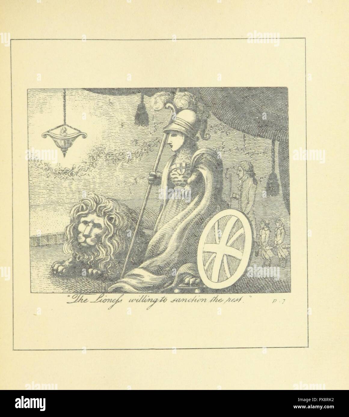 page 23 of 'The Lion's Masquerade . A facsimile reproduction of the ...