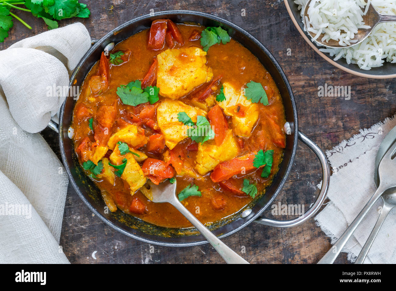 Southern style thai fish curry hi-res stock photography and images - Alamy