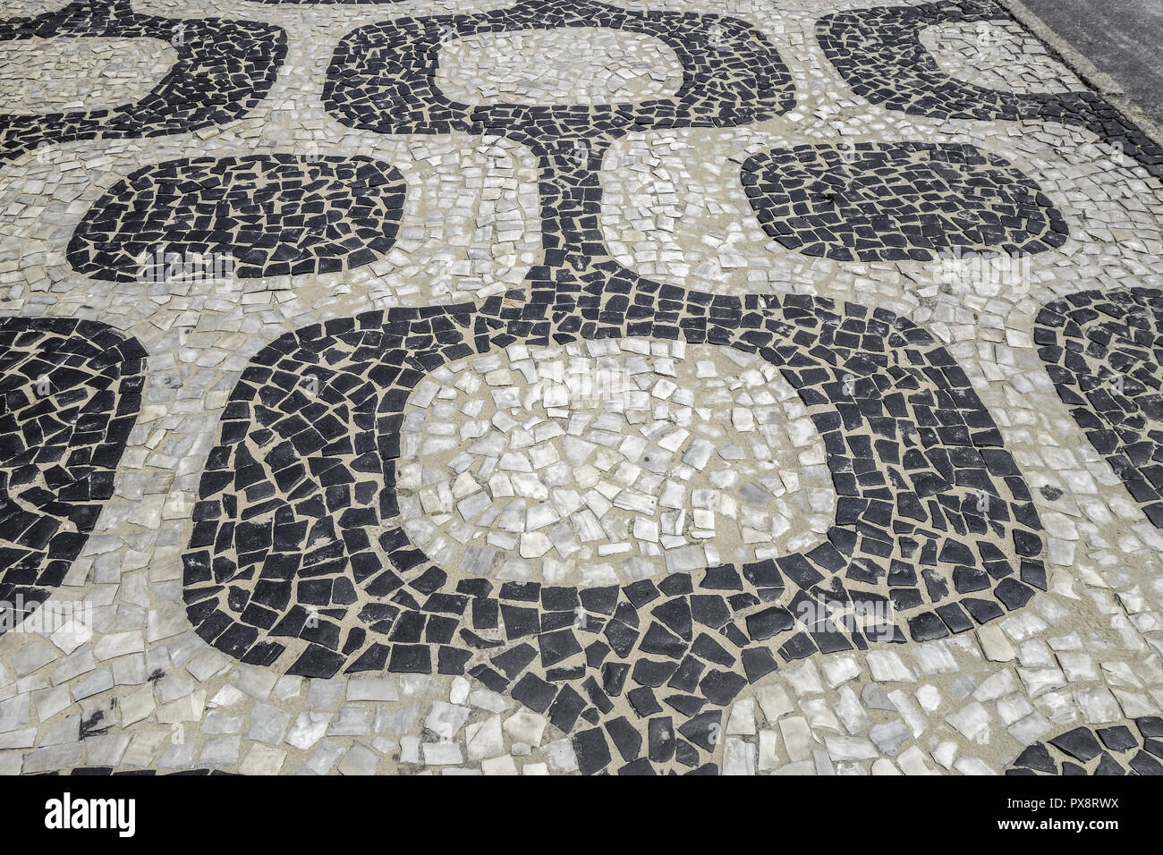 Brazilian ipanema pavement hi-res stock photography and images - Alamy