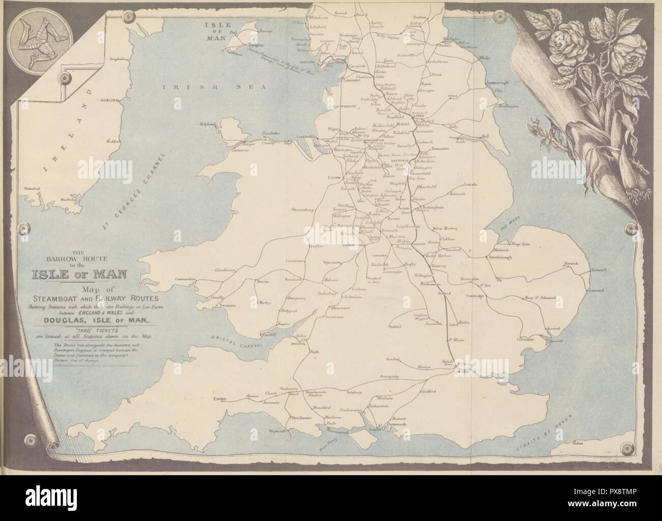 page 33 of 'The Barrow Route to the Isle of Man . Illustrated, etc ...