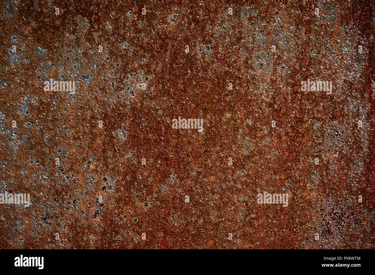 Rusted iron. Dark background Stock Photo - Alamy