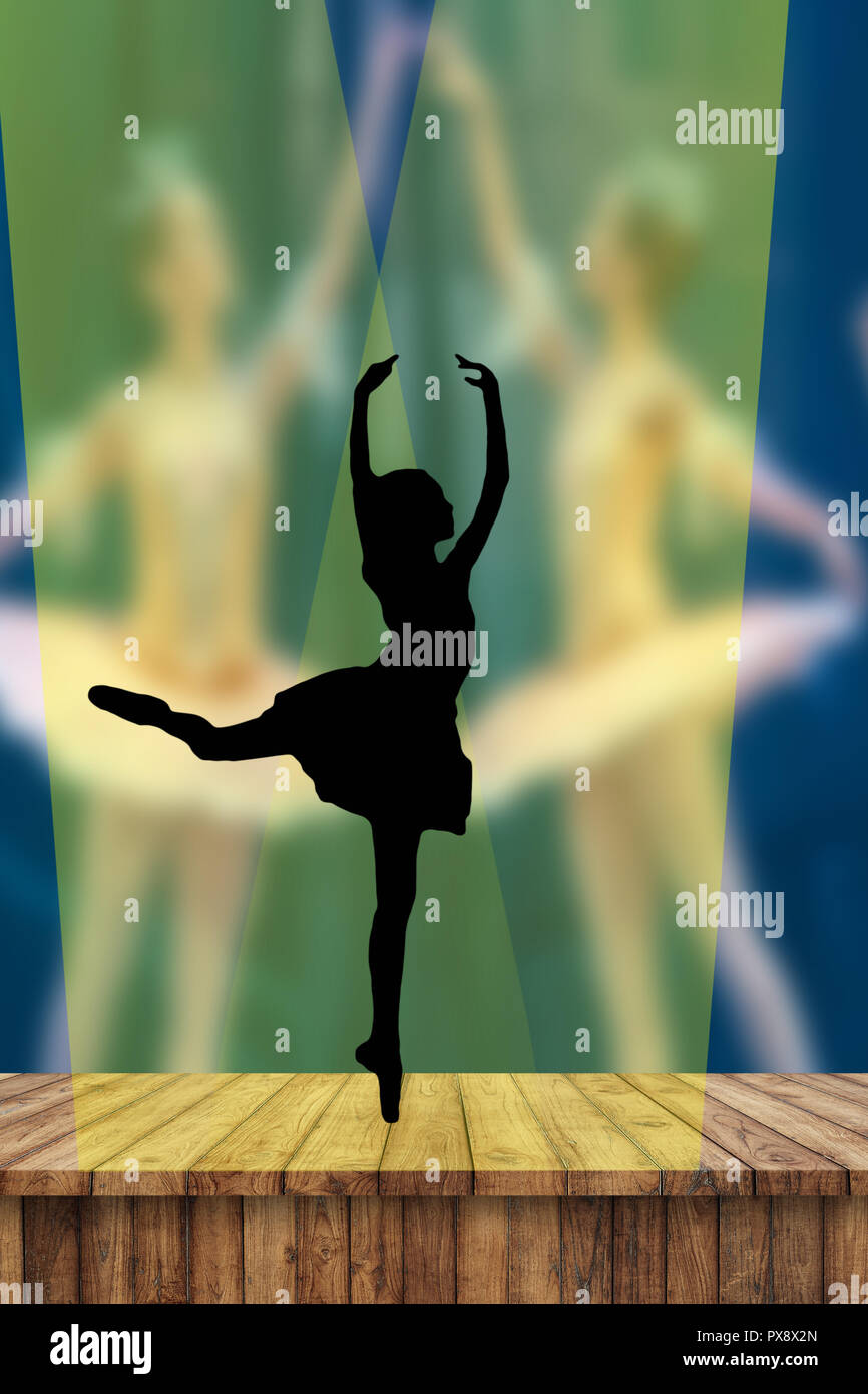 Ballet Front Attitude