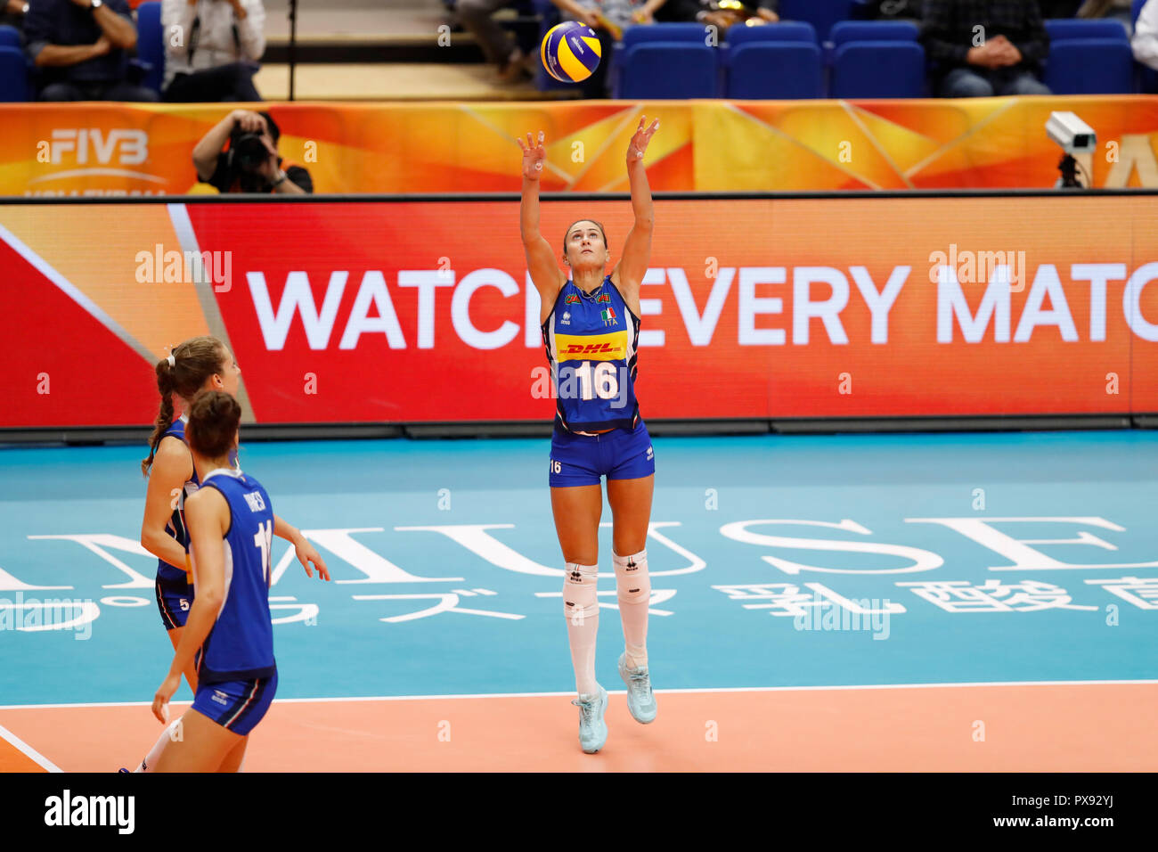 Lucia Bosetti (ITA), OCTOBER 19, 2018 - Volleyball : FIVB Volleyball ...