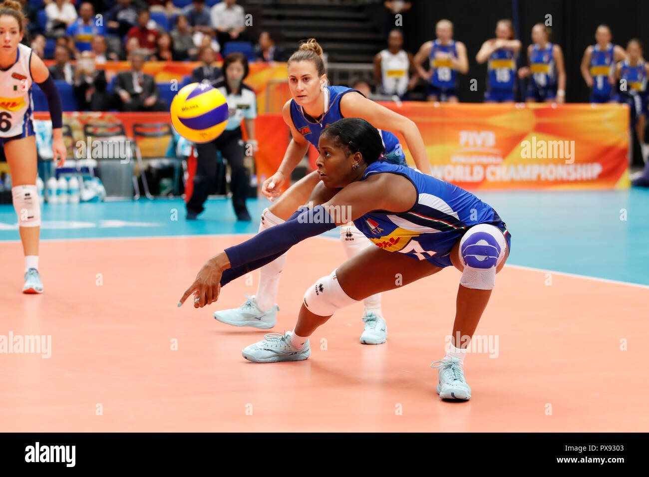 Myriam Fatime Sylla (ITA), OCTOBER 19, 2018 - Volleyball : FIVB ...
