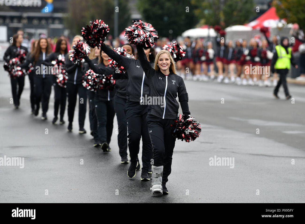 Philadelphia, Pennsylvania, USA. 20th Oct, 2018. The Temple Owls ...