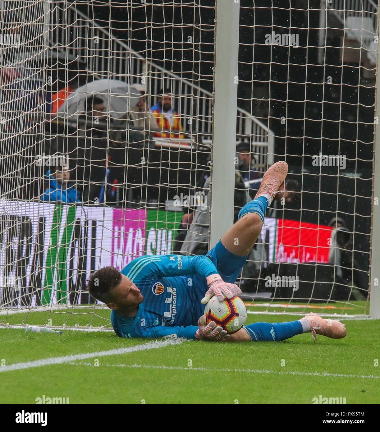 Neto during the football match between Valencia CF and CD Leganes on ...