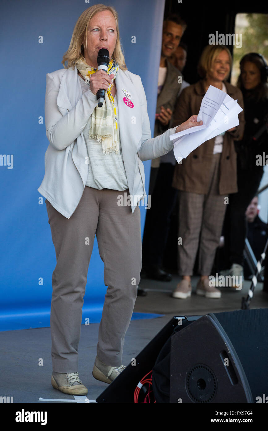 London, UK. 20th October, 2018. Deborah Meaden, a successful ...
